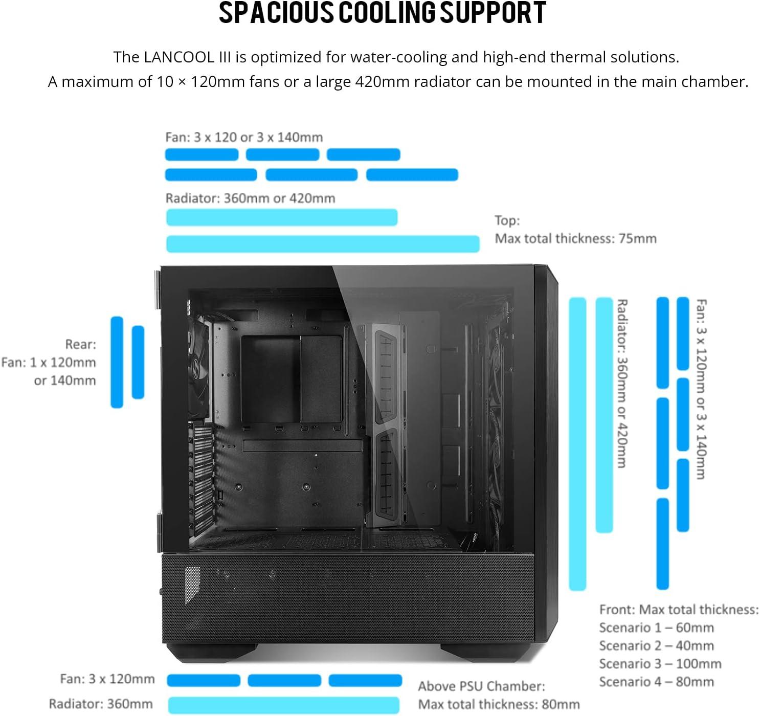 LIAN LI LANCOOL III – Specifications, Performance, Price History & Gallery