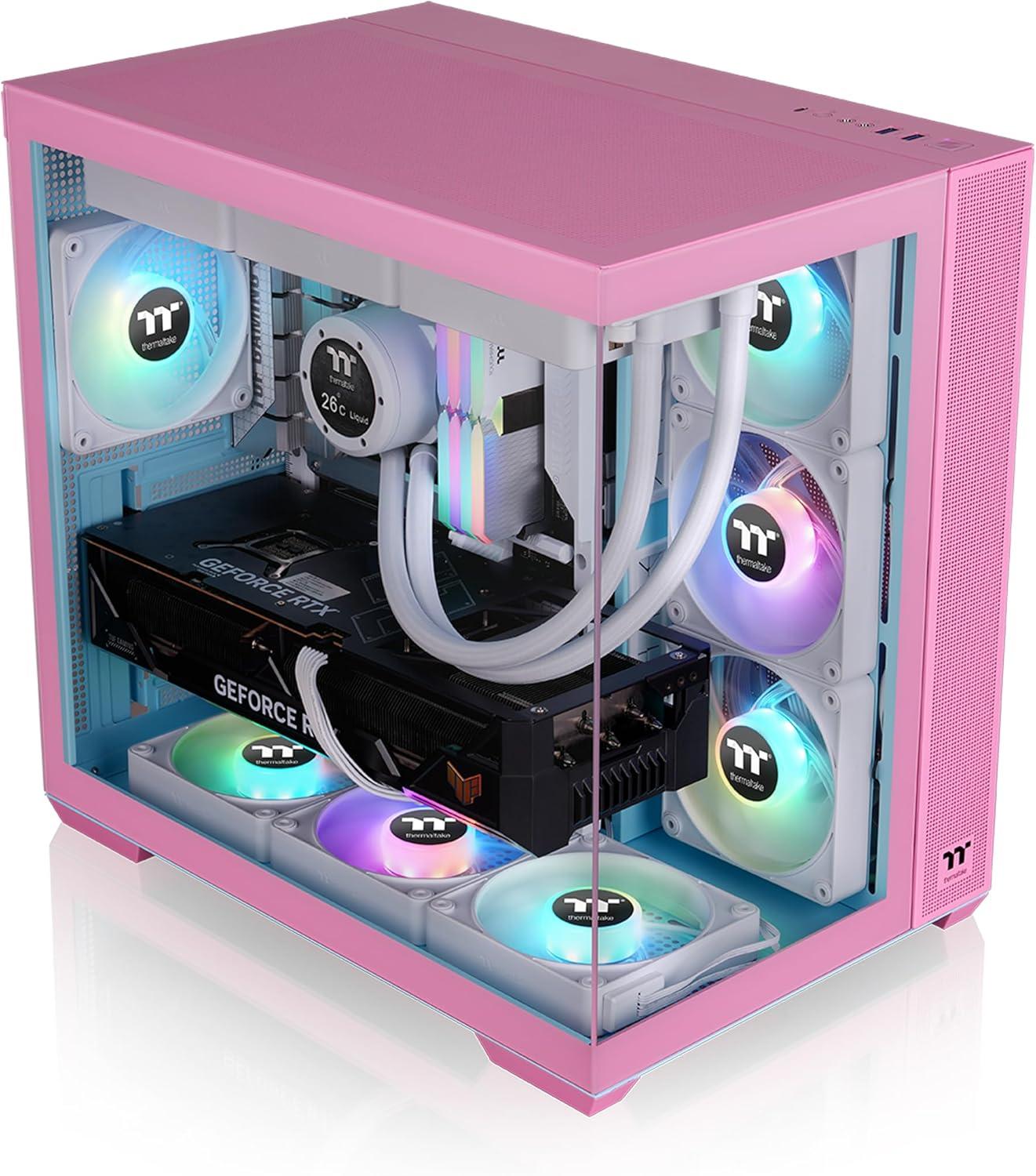 Thermaltake View 380 TG ARGB Bubble Pink – Specifications, Performance ...