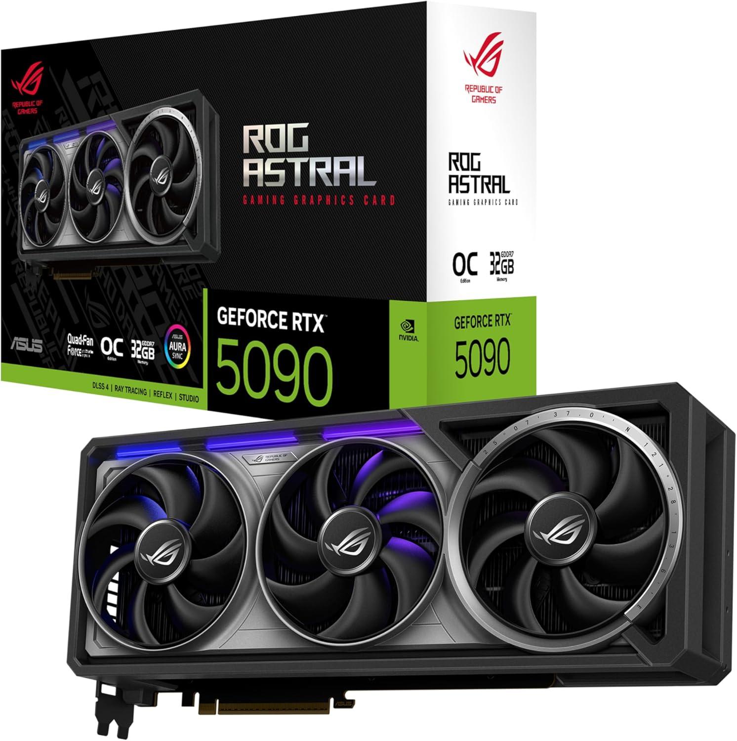 RTX 5090 – Specifications, Performance, Price History & Graphics Cards
