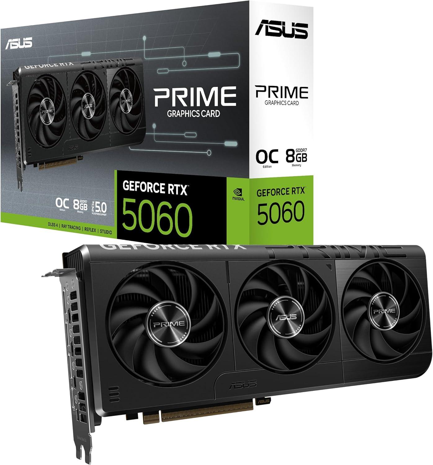 RTX 5060 – Specifications, Performance, Price History & Graphics Cards