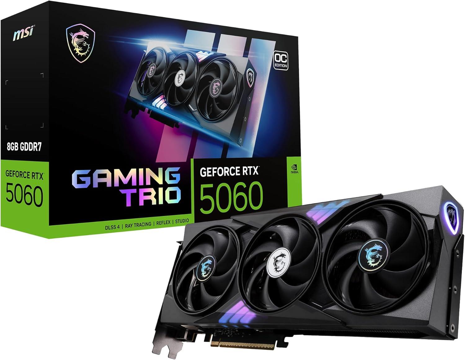 RTX 5060 – Specifications, Performance, Price History & Graphics Cards