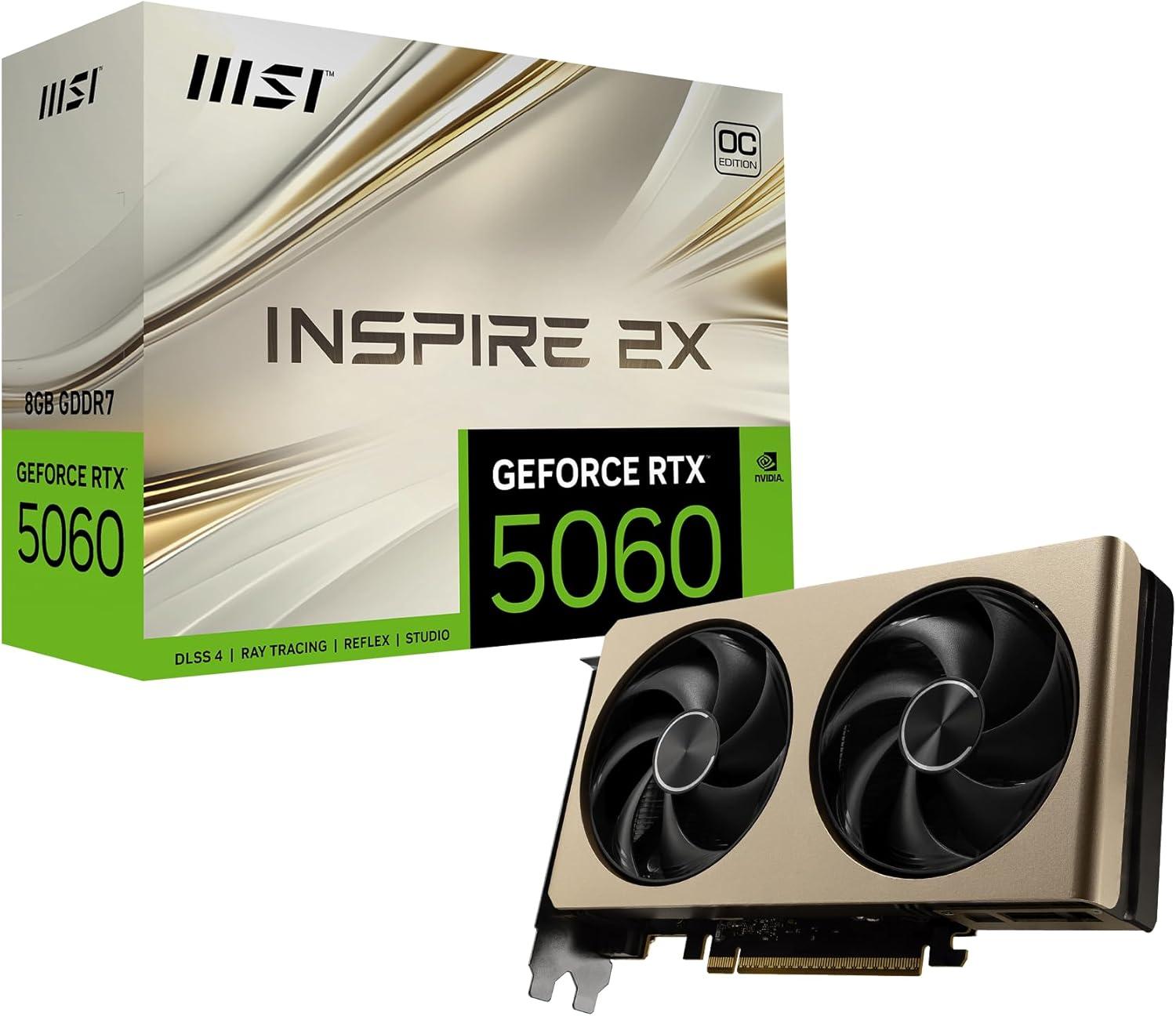 RTX 5060 – Specifications, Performance, Price History & Graphics Cards