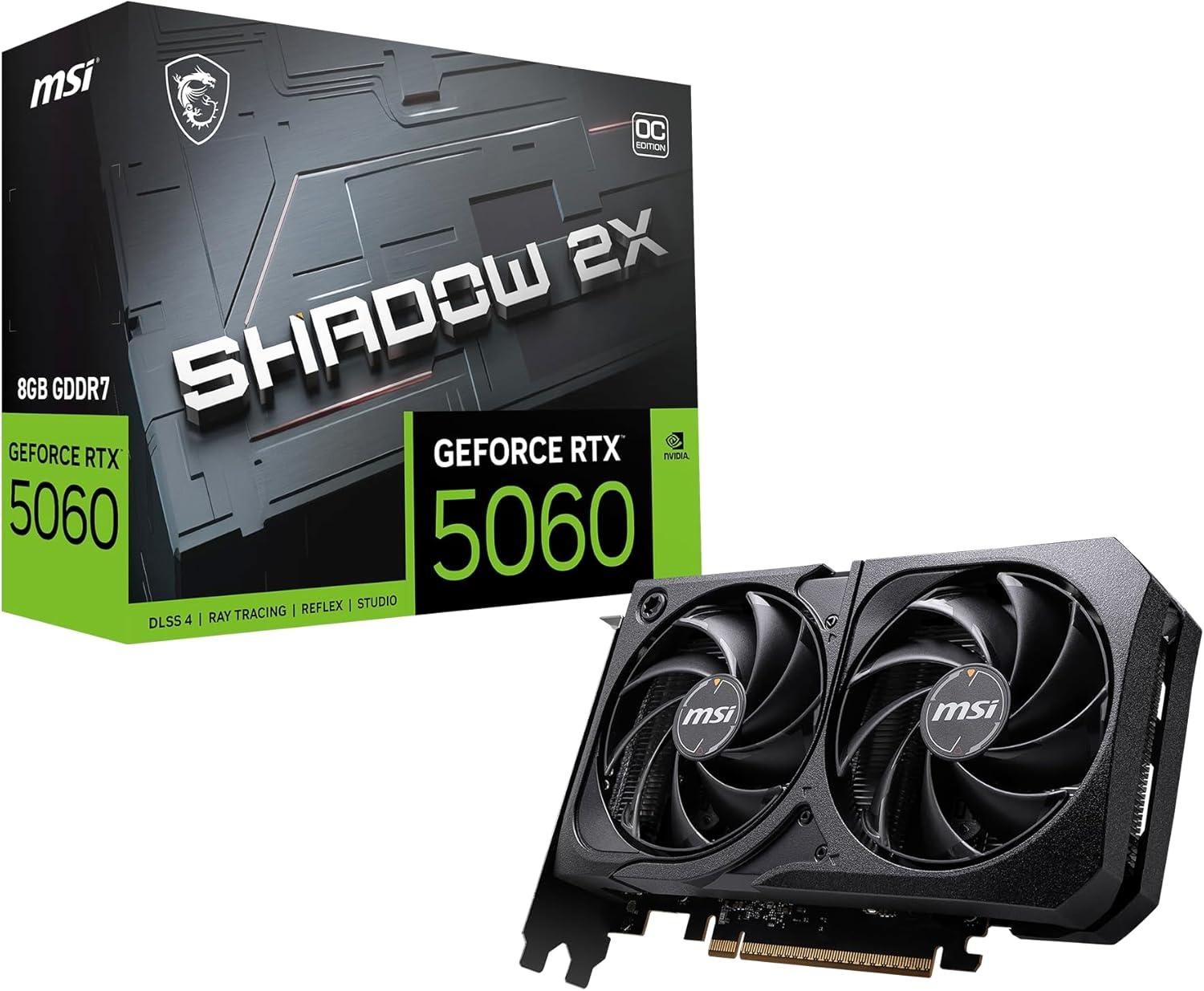 RTX 5060 – Specifications, Performance, Price History & Graphics Cards