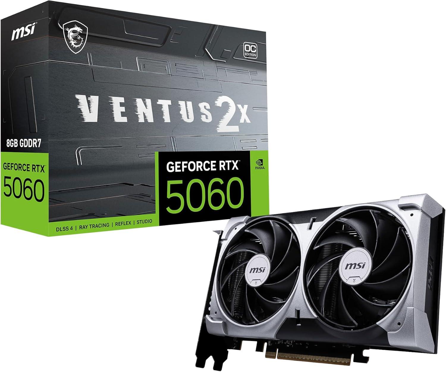 RTX 5060 – Specifications, Performance, Price History & Graphics Cards