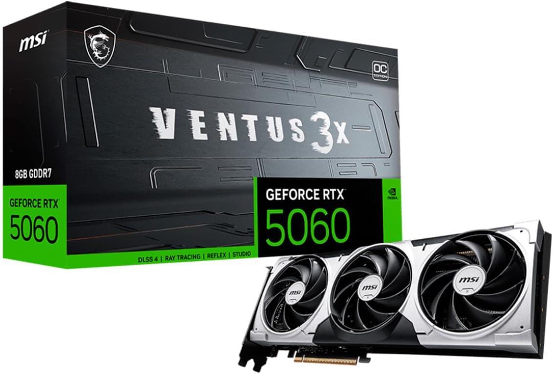 RTX 5060 – Specifications, Performance, Price History & Graphics Cards