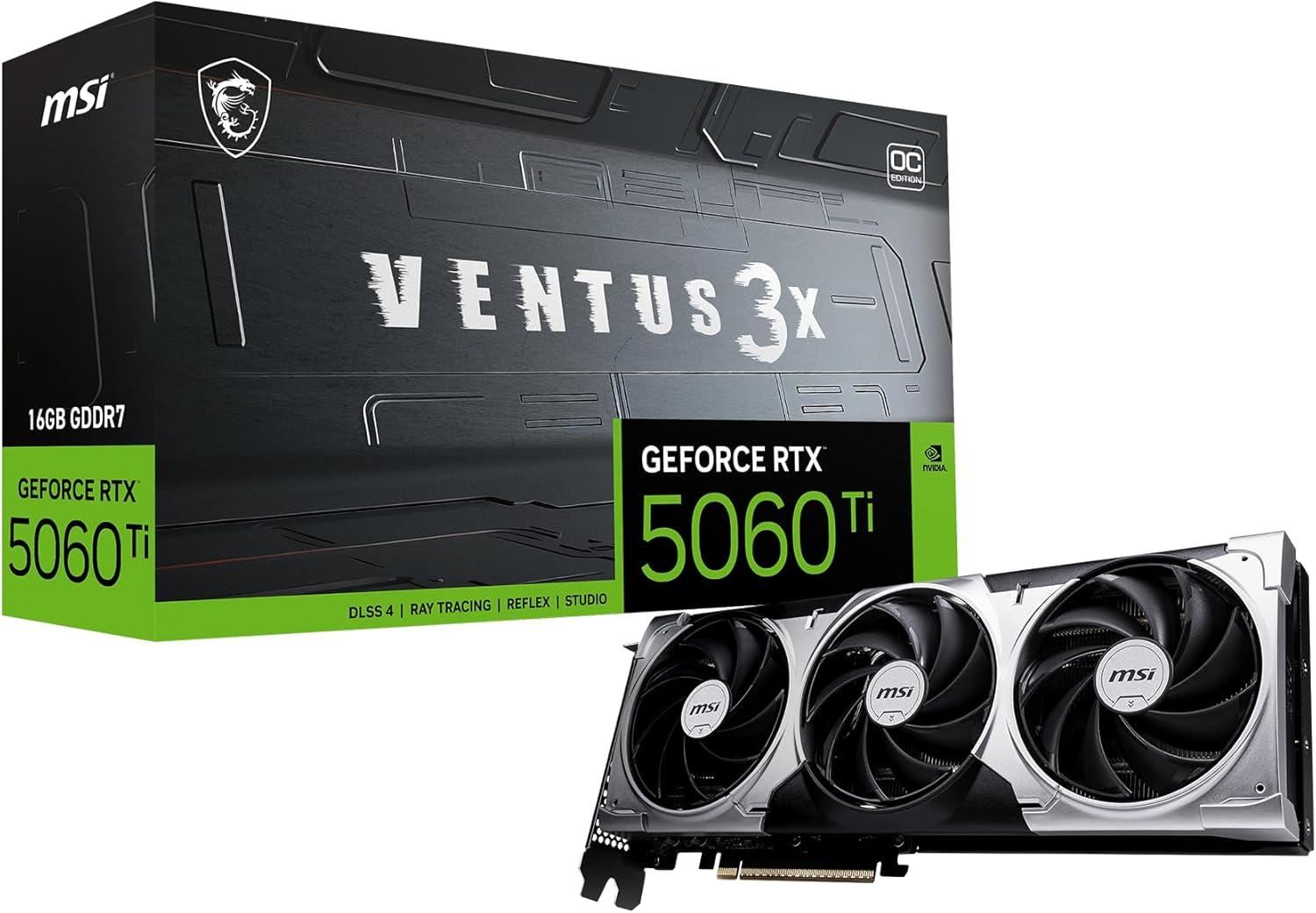 RTX 5060 Ti 16GB – Specifications, Performance, Price History ...