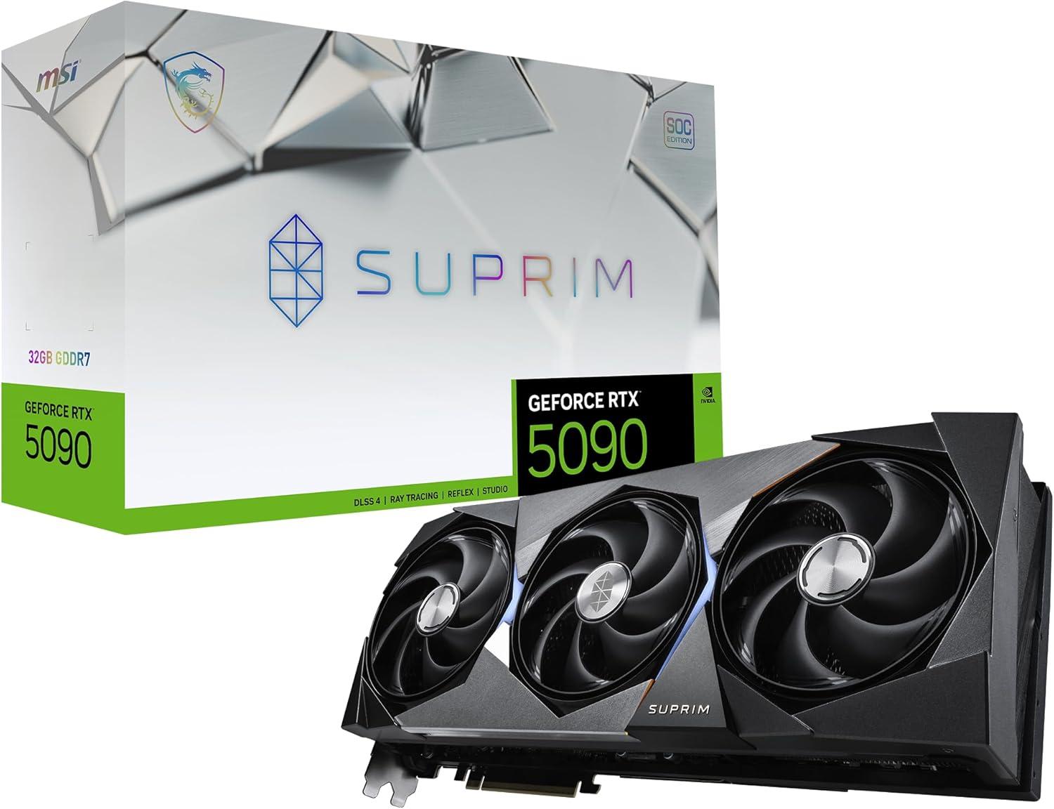 RTX 5090 – Specifications, Performance, Price History & Graphics Cards