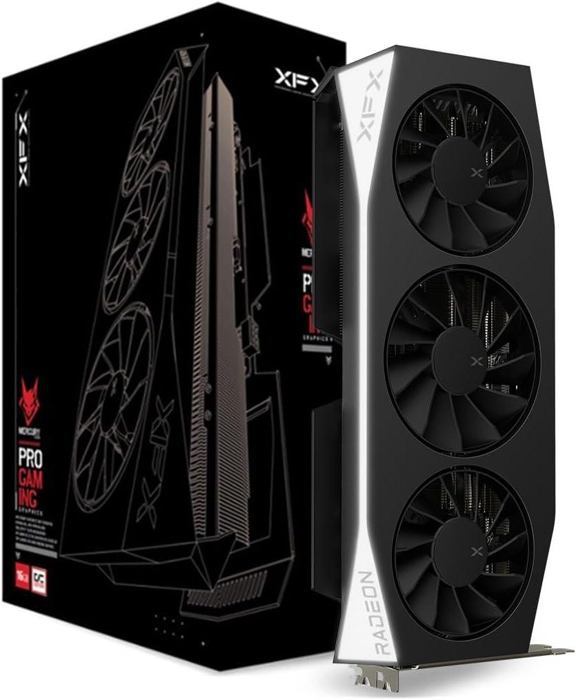 XFX Swift AMD Radeon RX 9060 XT OC Triple Fan Gaming Edition with 16GB ...