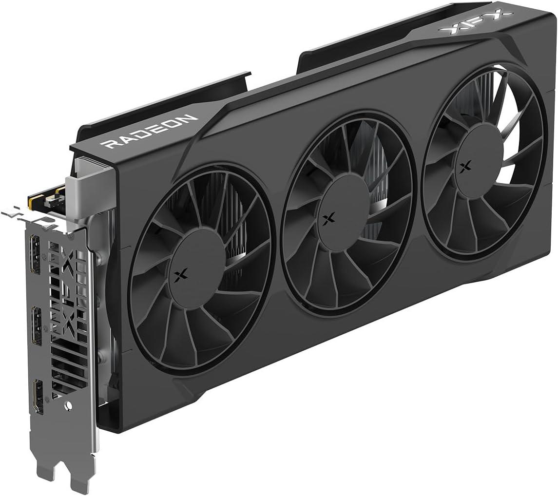 XFX Swift AMD Radeon RX 9060 XT OC Triple Fan Gaming Edition with 16GB ...