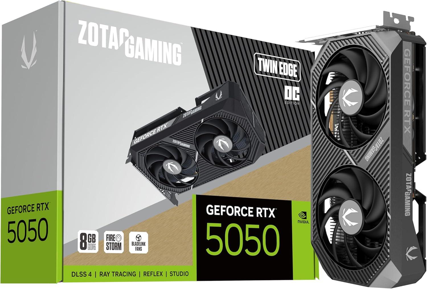 ZOTAC Gaming GeForce RTX 5050 Twin Edge OC – Specifications ...