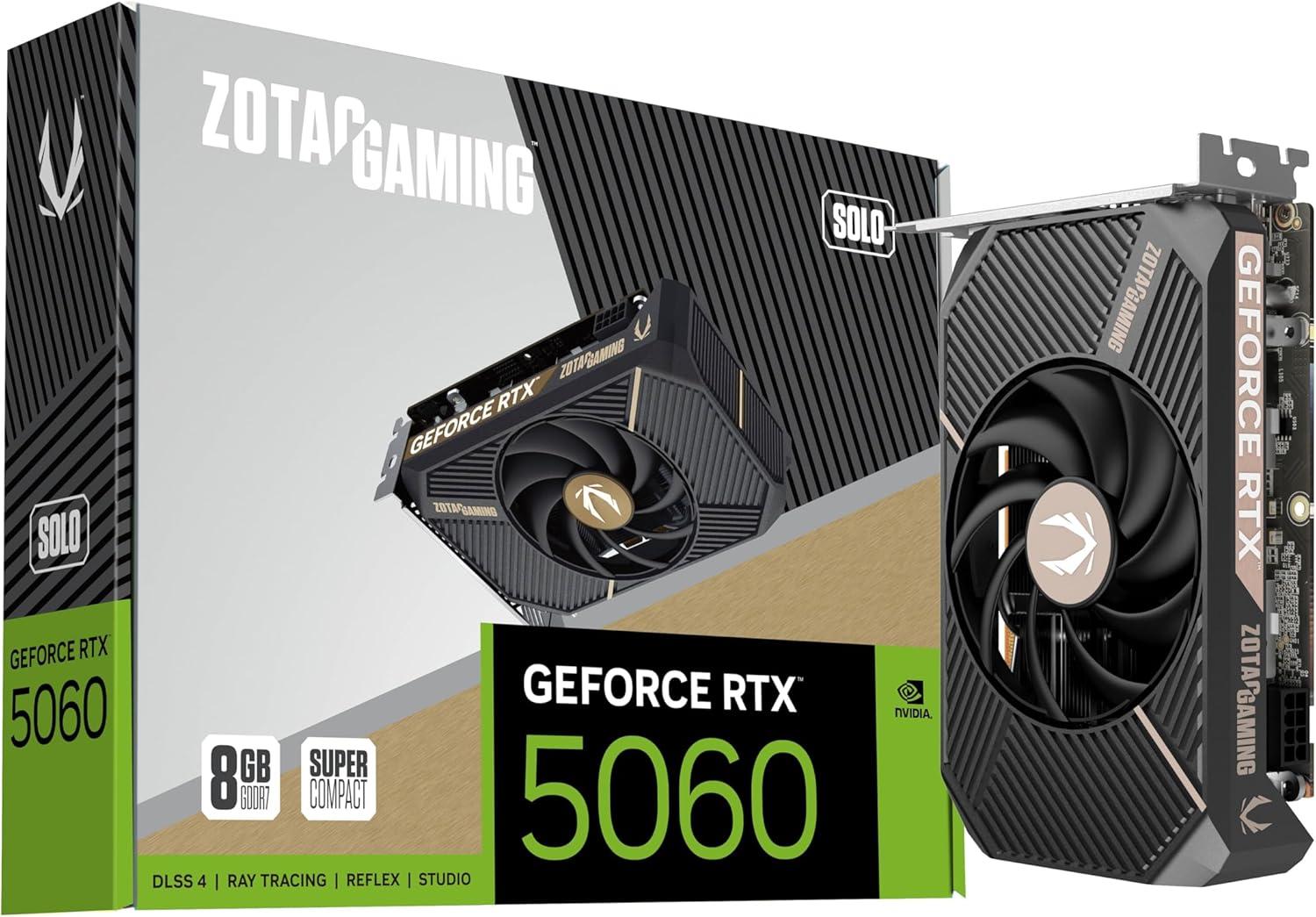 PNY NVIDIA GeForce RTX 5060 8GB Overclocked Dual Fan – Specifications ...