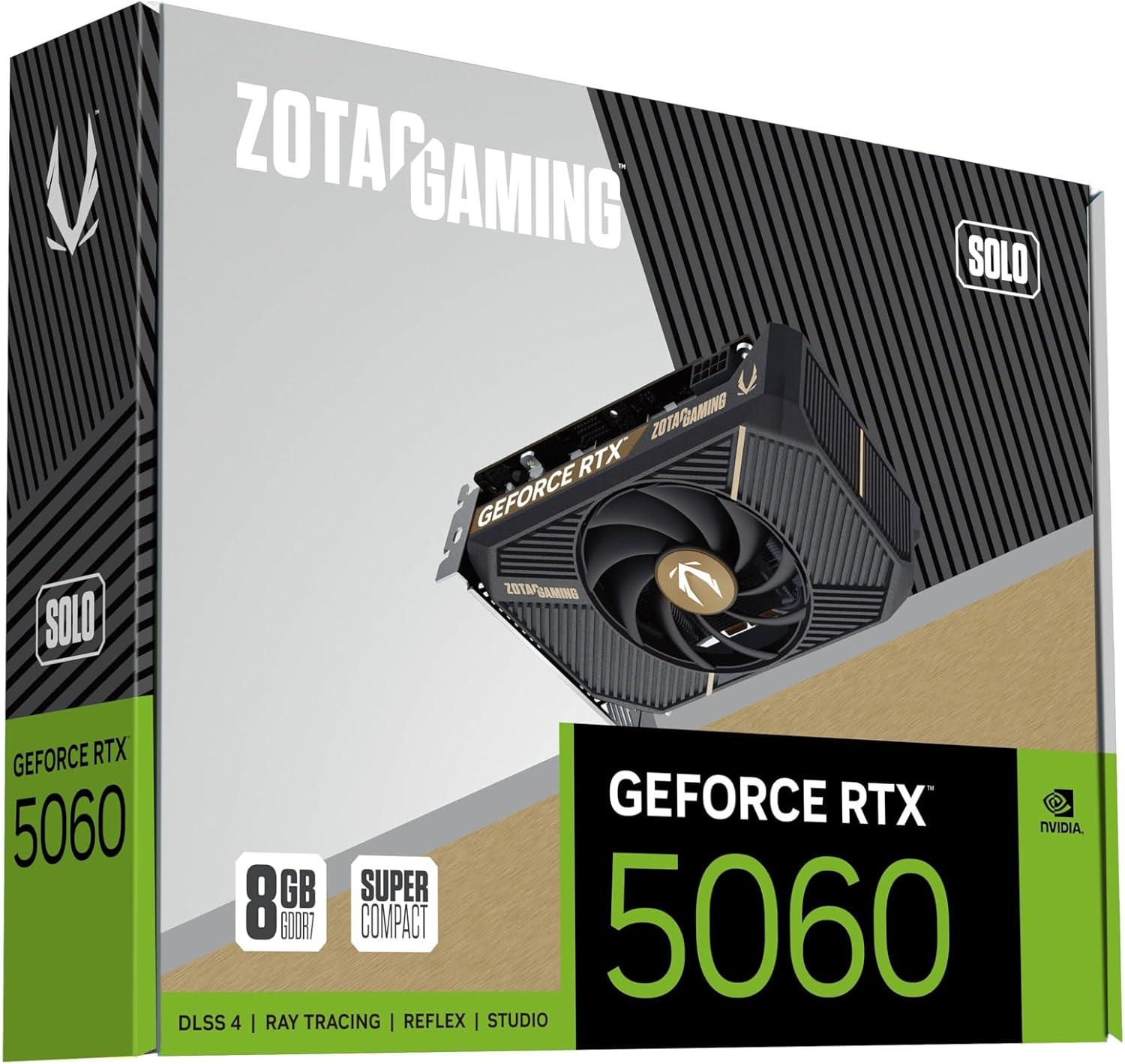 ZOTAC Gaming GeForce RTX 5060 Solo – Specifications, Performance, Price ...