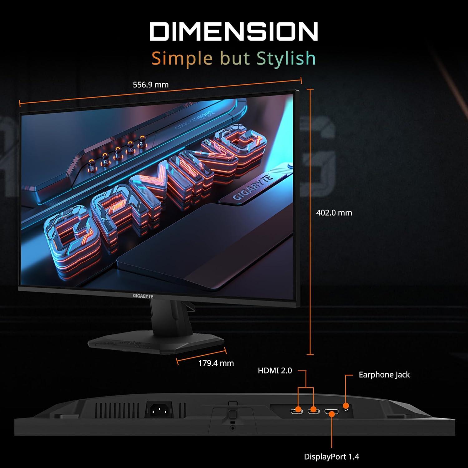 GIGABYTE G25F2 – Specs, Features, Price History & Gallery