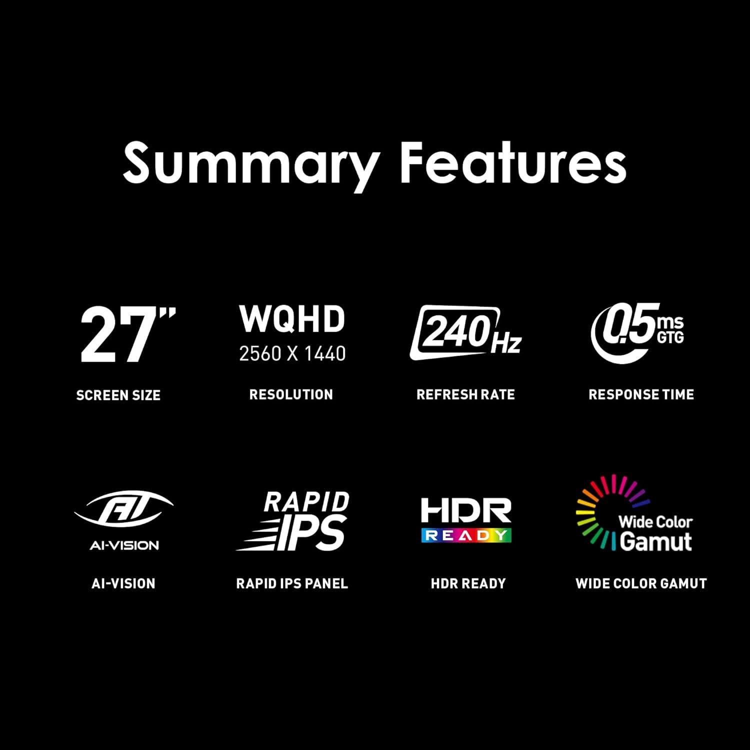 msi MAG 274QF X24 – Specs, Features, Price History & Gallery