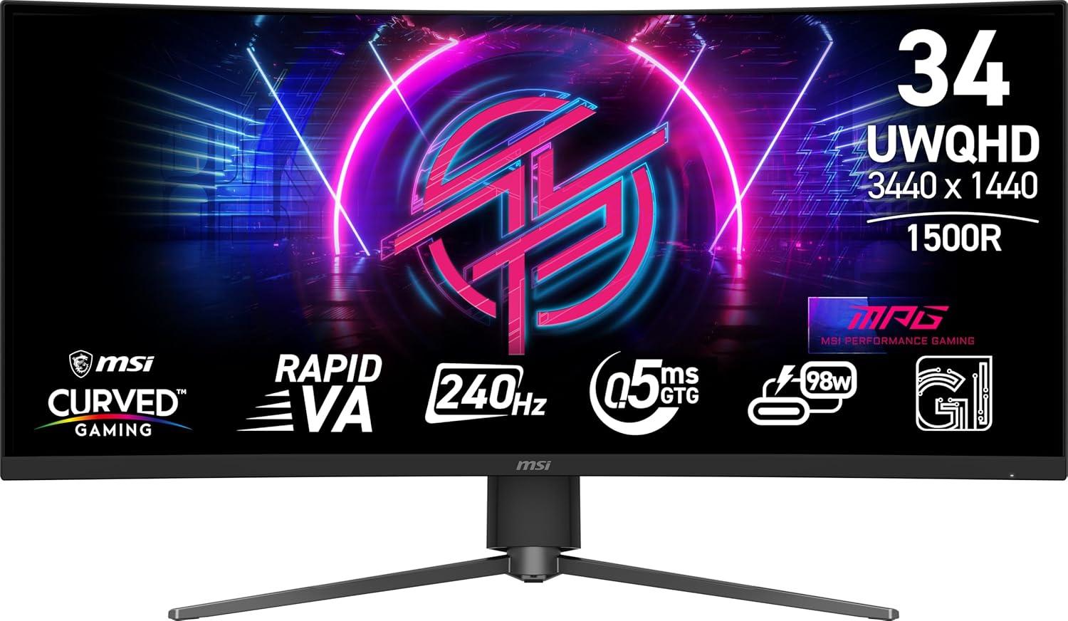 msi MPG 346CQRF X24 – Specs, Features, Price History & Gallery