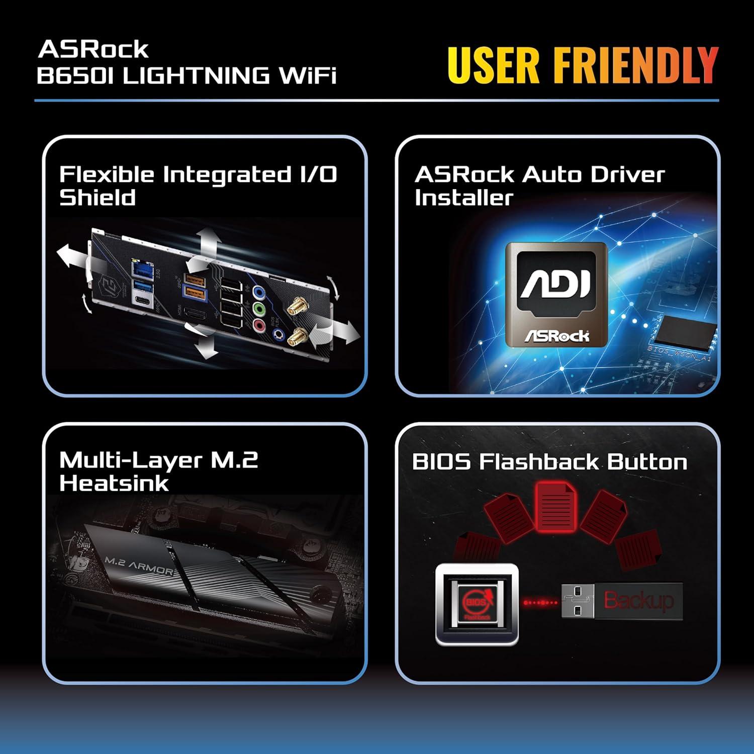ASRock B650I Lightning WiFi 6E – Specifications, Performance, Price ...