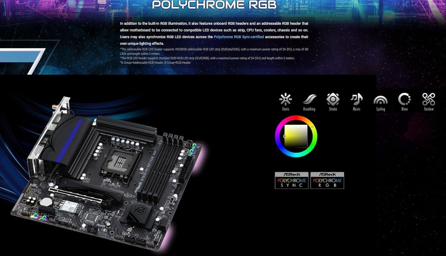 ASRock B760M PG Riptide WiFi – Specifications, Performance, Price ...