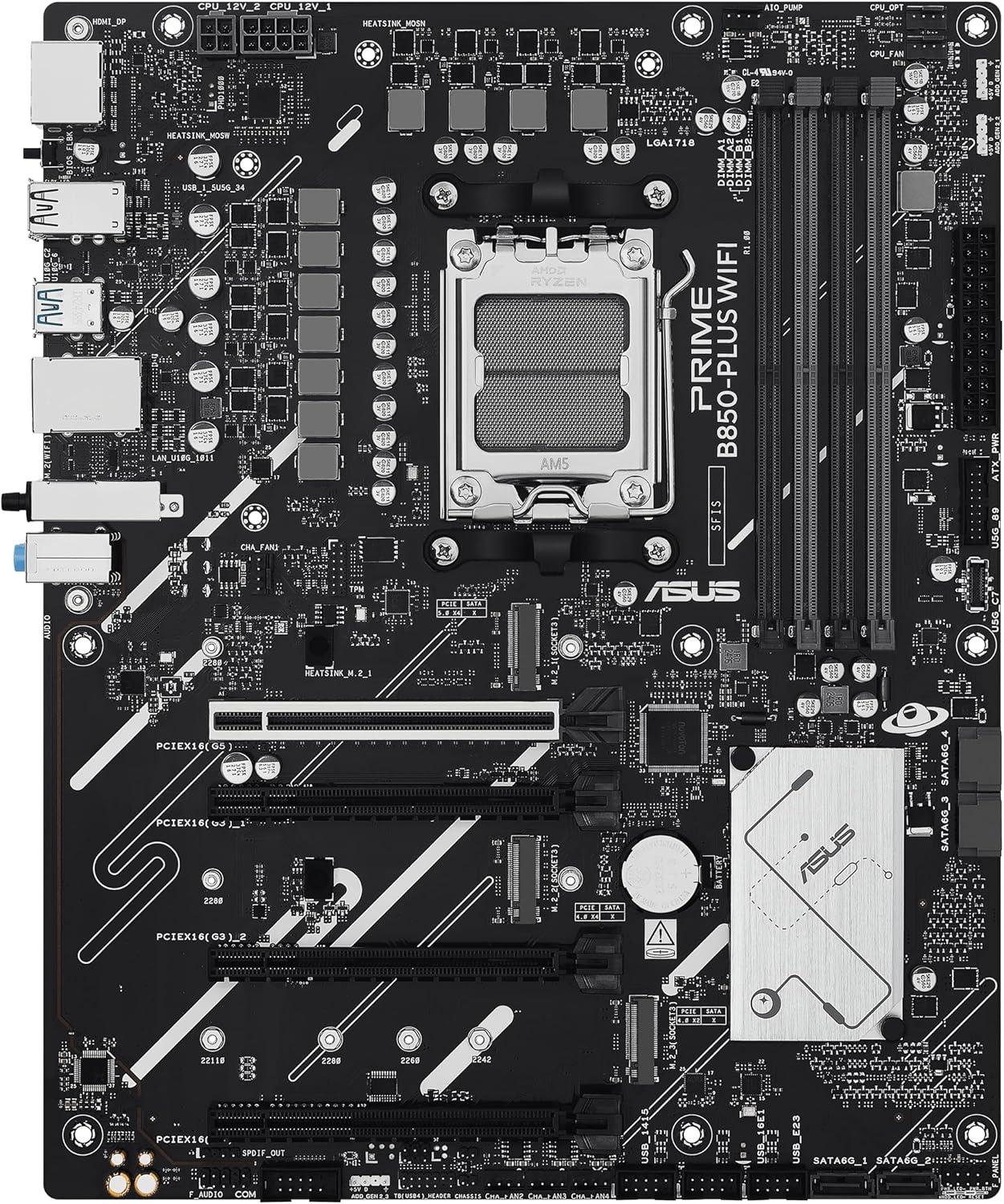 ASUS PRIME B850-PLUS WIFI – Specifications, Performance, Price History ...