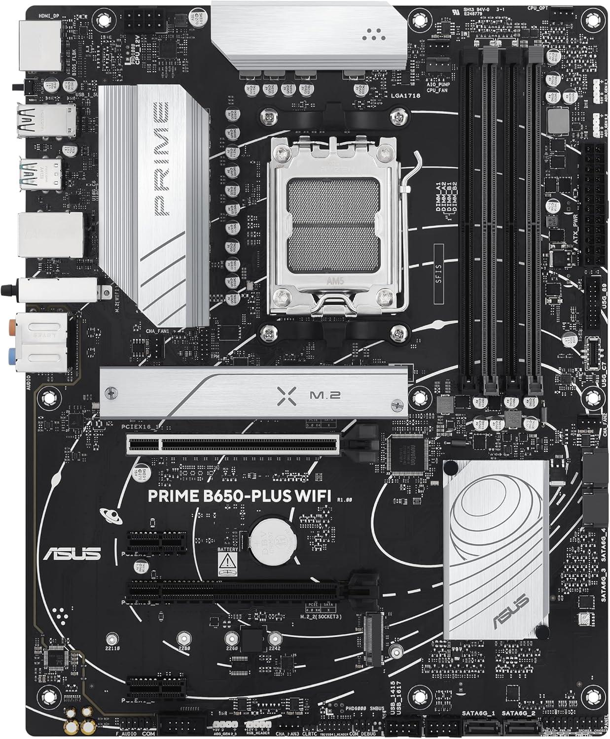 ASUS Prime B650-PLUS WiFi – Specifications, Performance, Price History ...