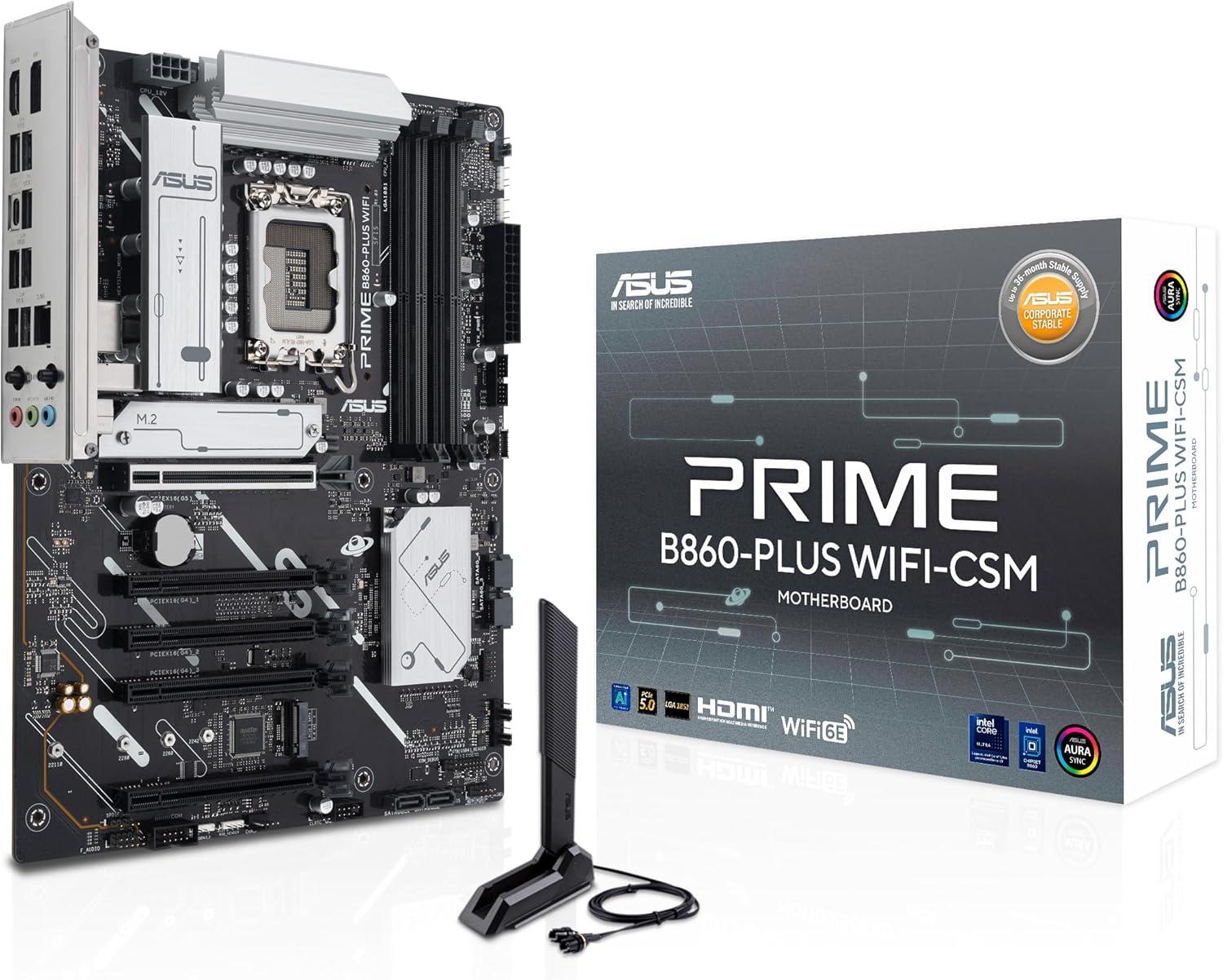 ASUS Prime B860M-A WiFi-CSM – Specifications, Performance, Price ...