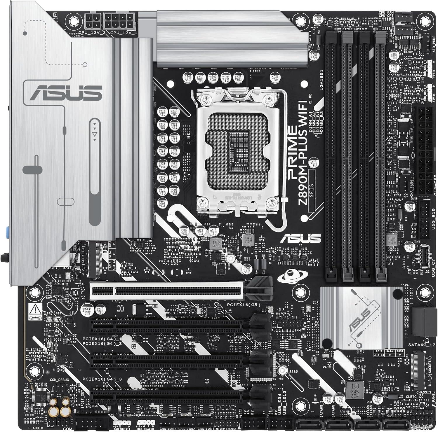 ASUS Prime Z890M-PLUS WiFi – Specifications, Performance, Price History ...