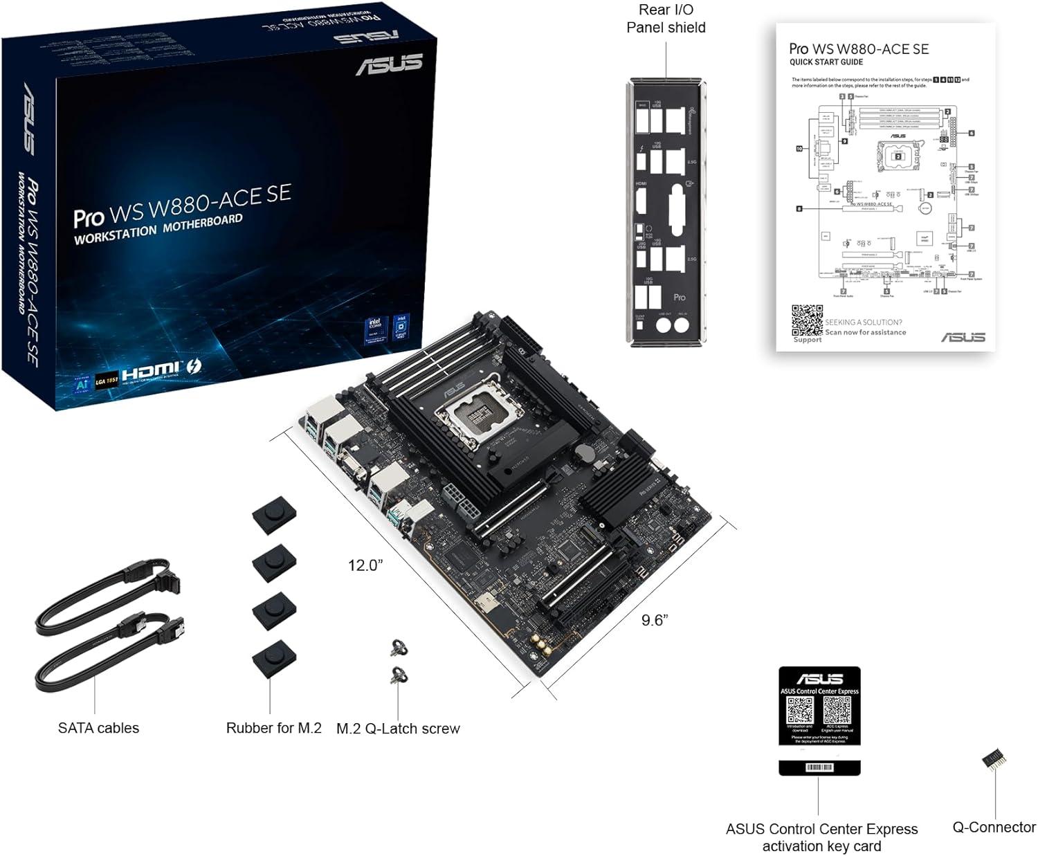 ASUS Pro WS W880-ACE SE – Specifications, Performance, Price History ...