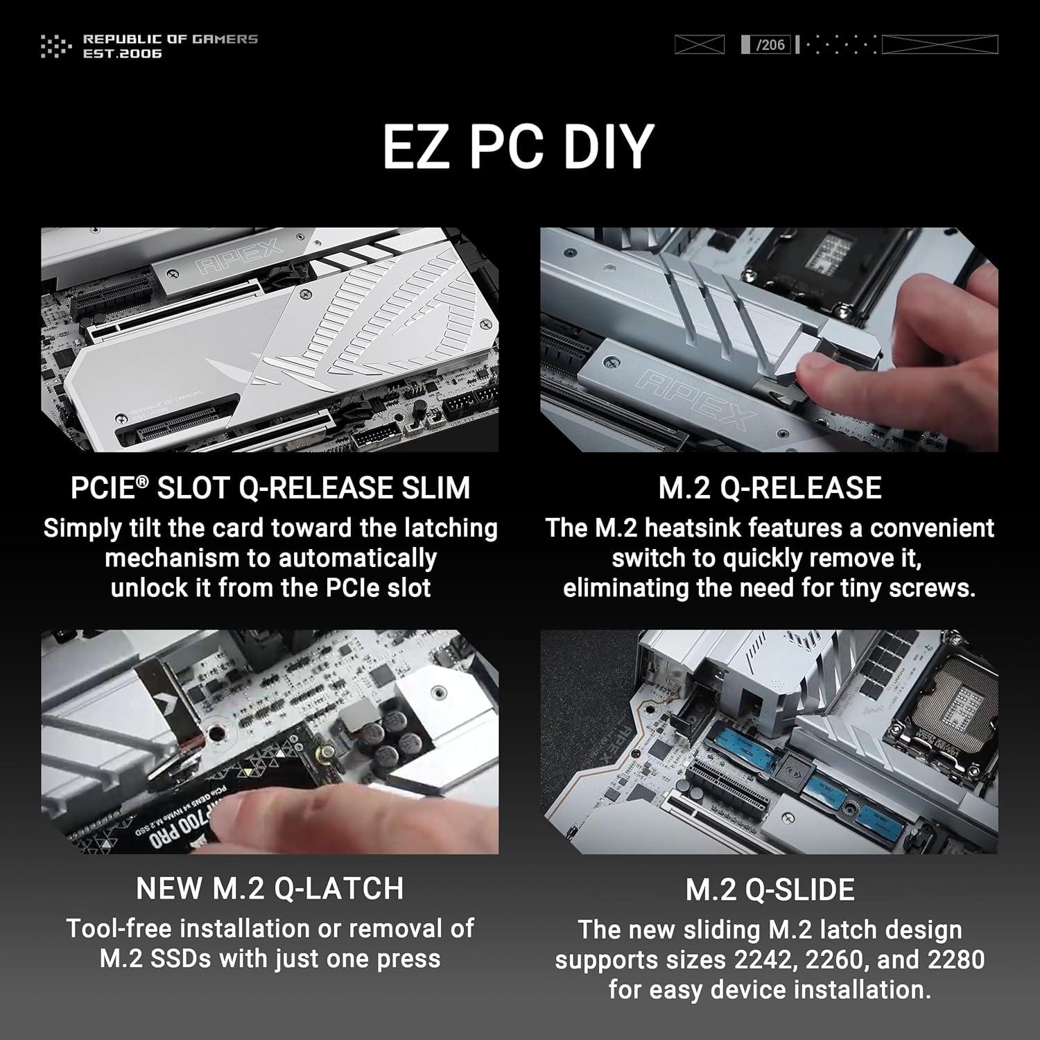ASUS ROG MAXIMUS Z890 APEX – Specifications, Performance, Price History ...
