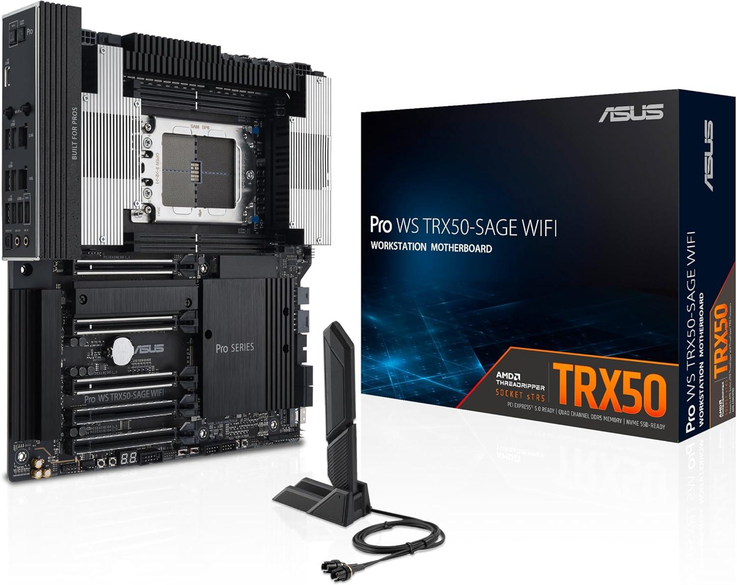 Asus Pro WS TRX50-SAGE WIFI A – Specifications, Performance, Price ...