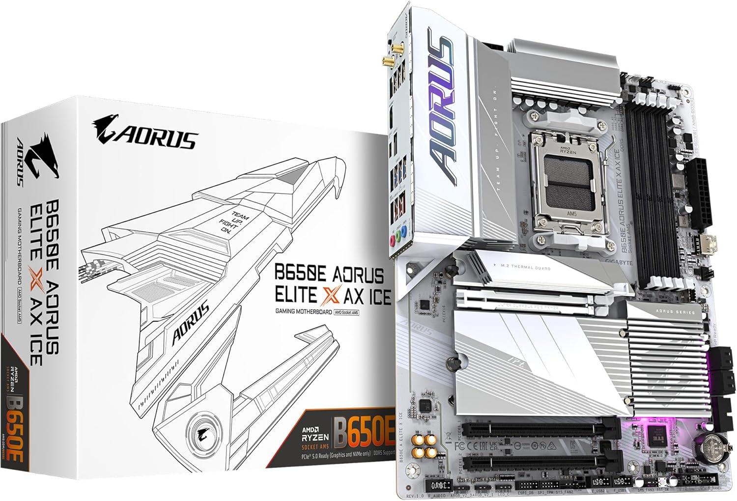 GIGABYTE B650 AORUS Elite AX ICE – Specifications, Performance, Price ...