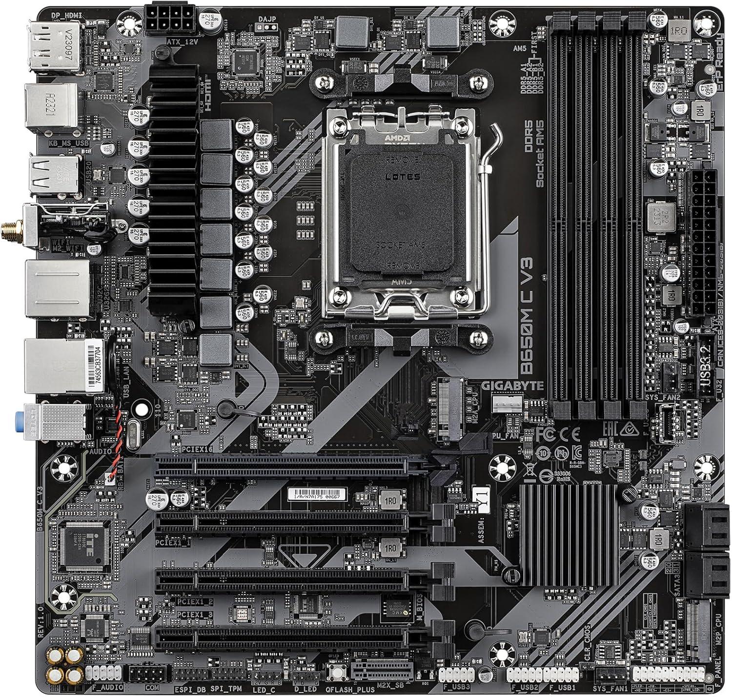 GIGABYTE B650M C V3 – Specifications, Performance, Price History & Gallery