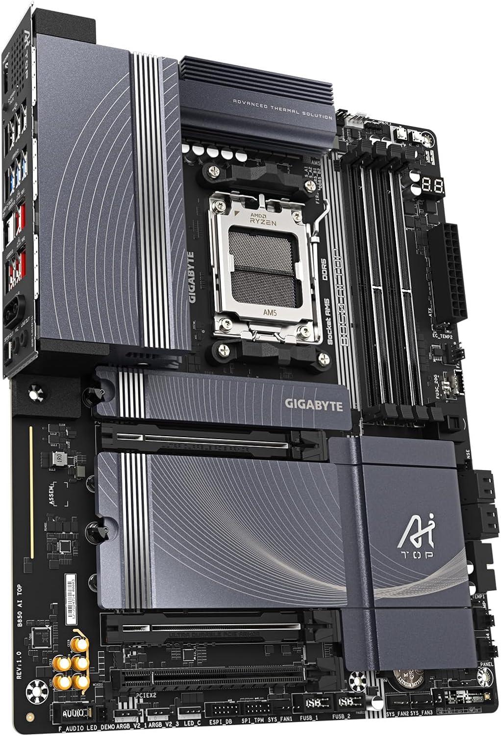 GIGABYTE B850 AI TOP – Specifications, Performance, Price History & Gallery