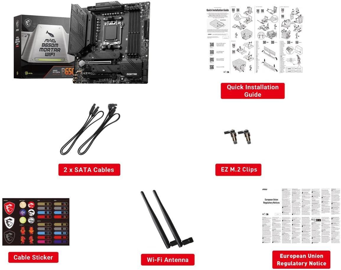 MSI MAG B650M MORTAR WIFI – Specifications, Performance, Price History ...