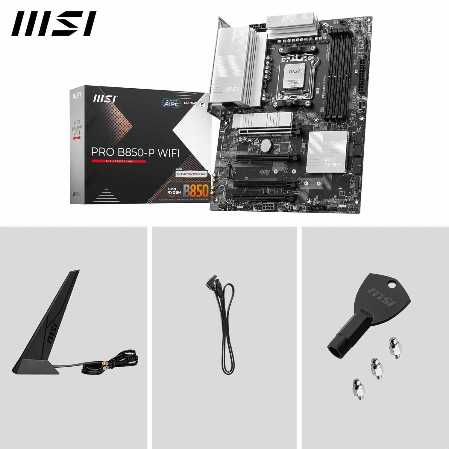 MSI PRO B850-P WiFi – Specifications, Performance, Price History & Gallery