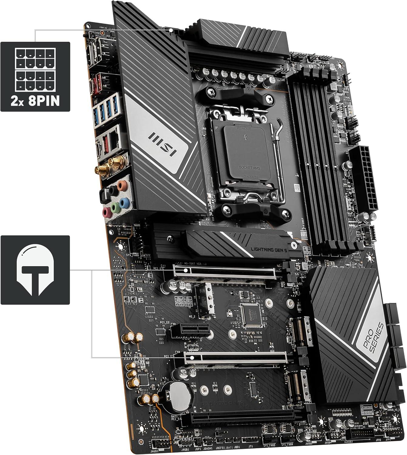 MSI PRO X670-P WiFi – Specifications, Performance, Price History & Gallery