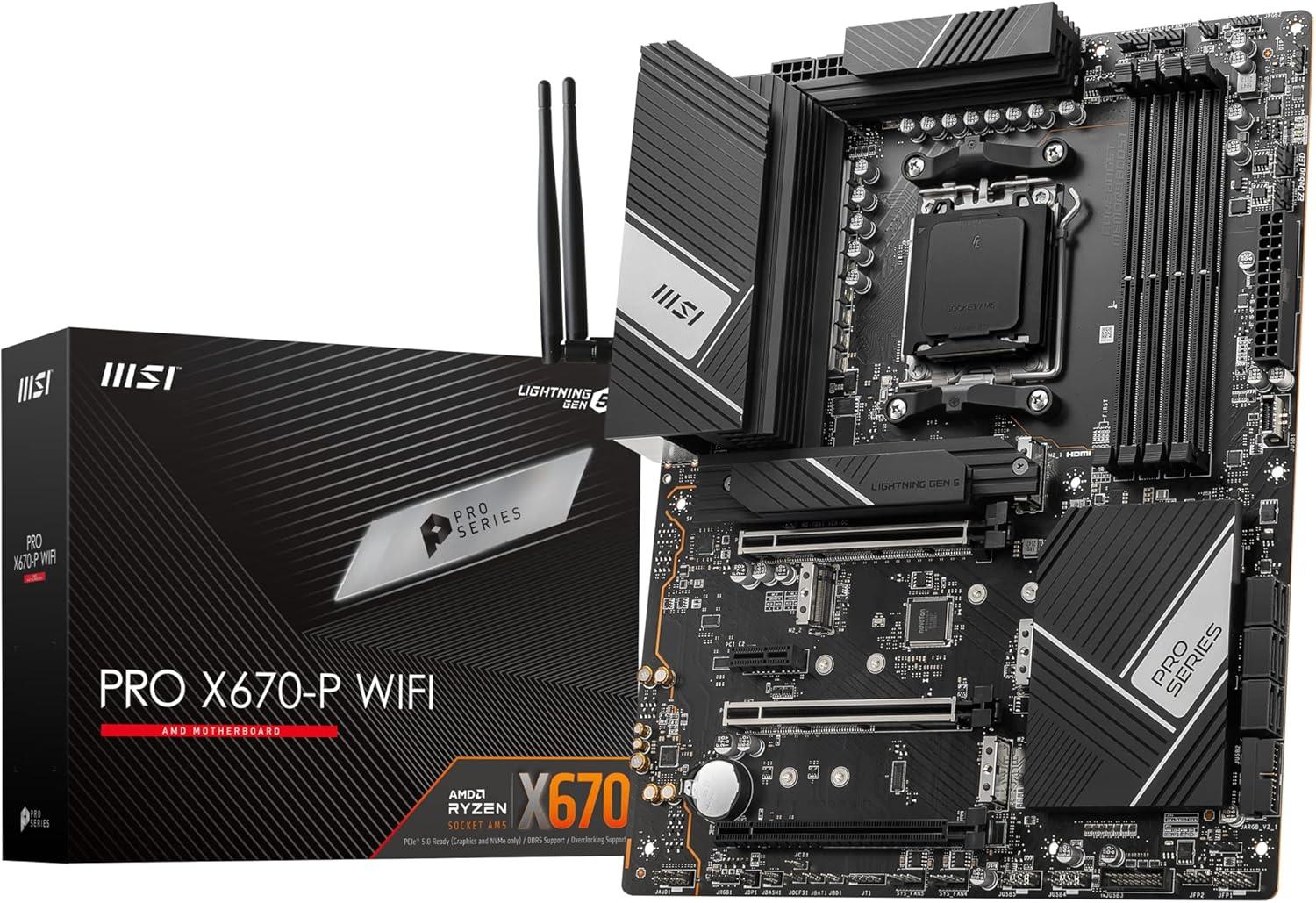 MSI PRO X670-P WiFi – Specifications, Performance, Price History & Gallery