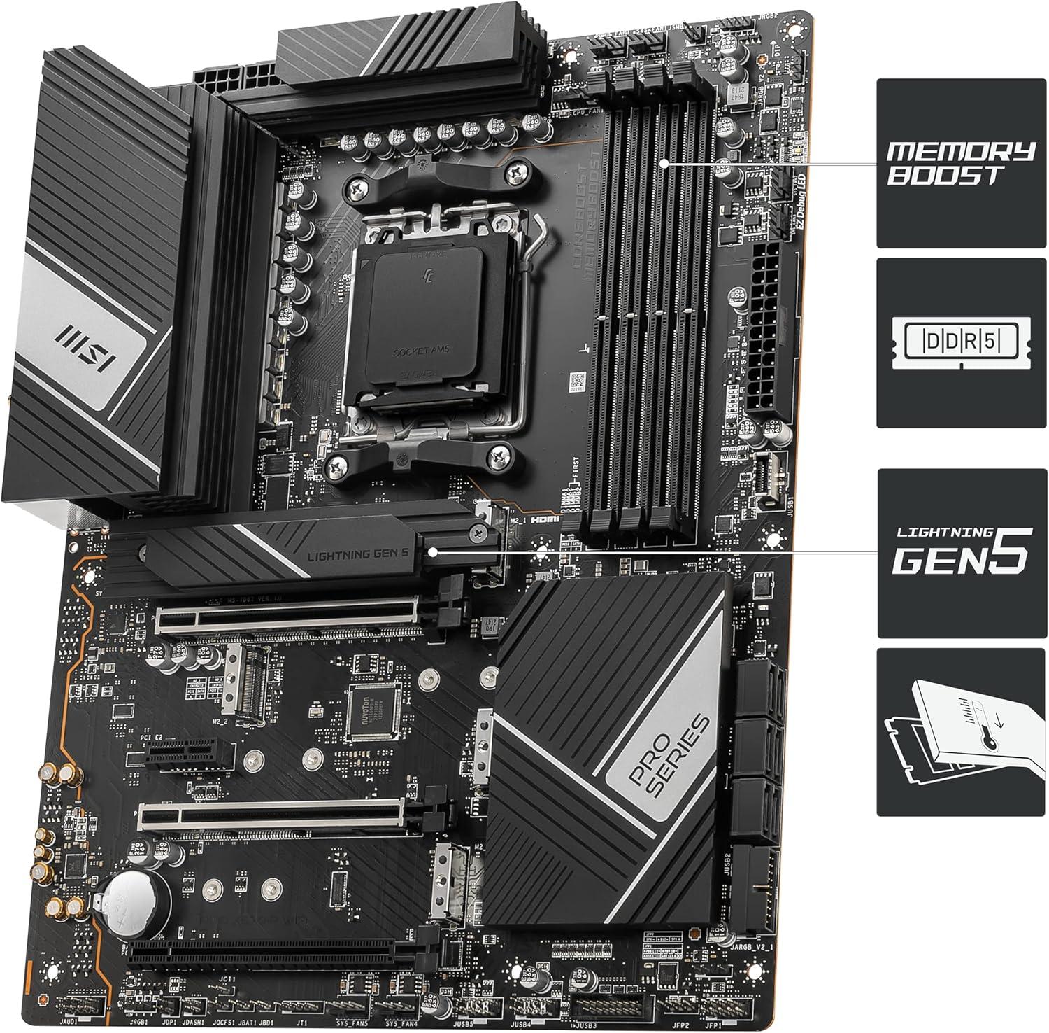 MSI PRO X670-P WiFi – Specifications, Performance, Price History & Gallery