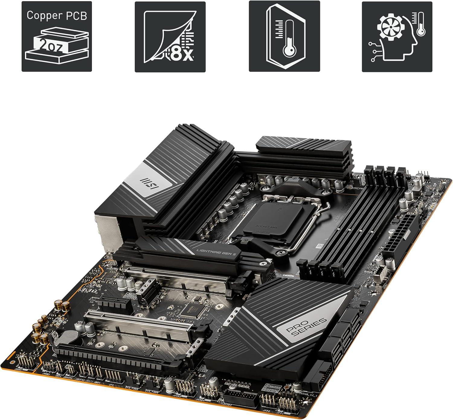 MSI PRO X670-P WiFi – Specifications, Performance, Price History & Gallery
