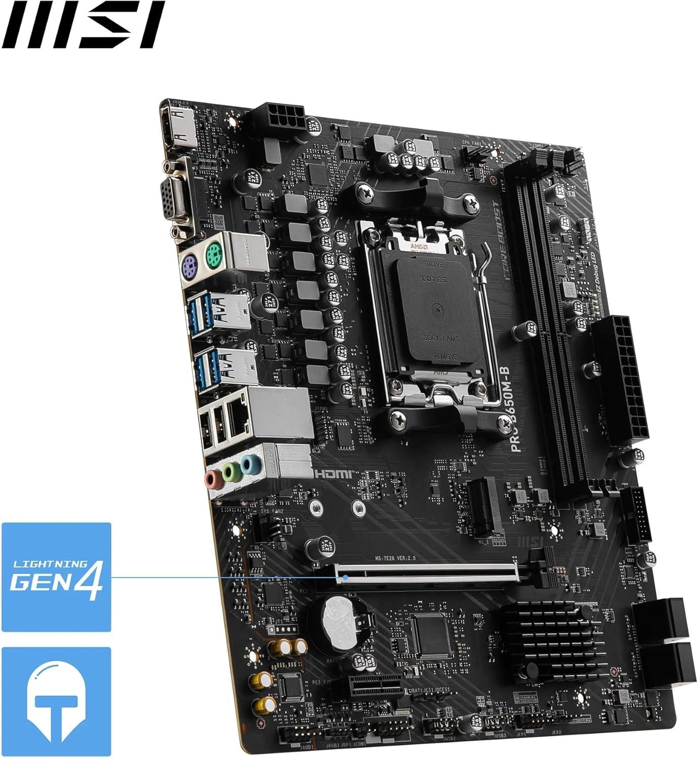 MSI Pro B650M-B – Specifications, Performance, Price History & Gallery