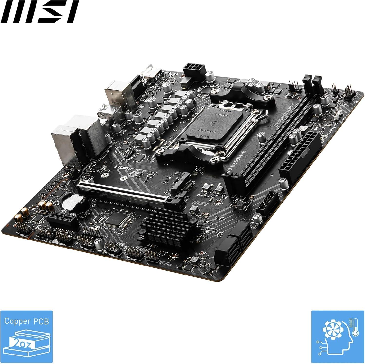 MSI Pro B650M-B – Specifications, Performance, Price History & Gallery