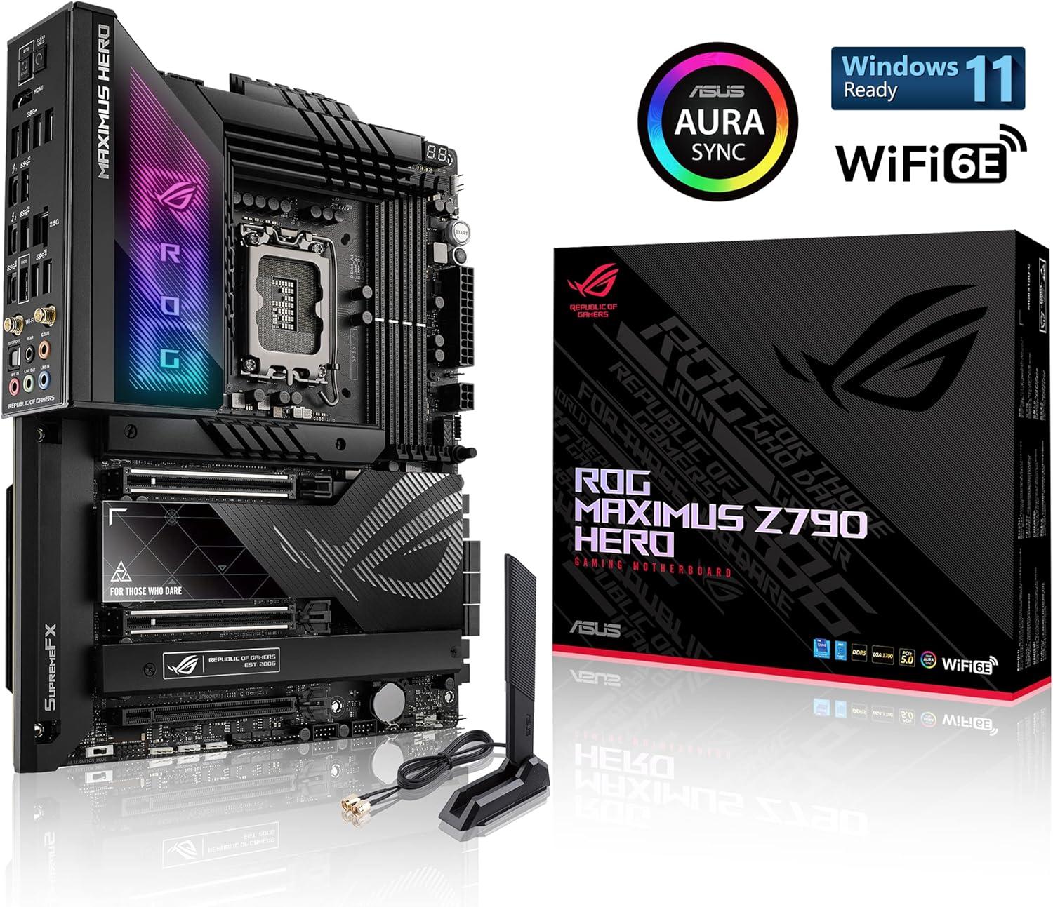 ROG MAXIMUS Z790 HERO – Specifications, Performance, Price History ...