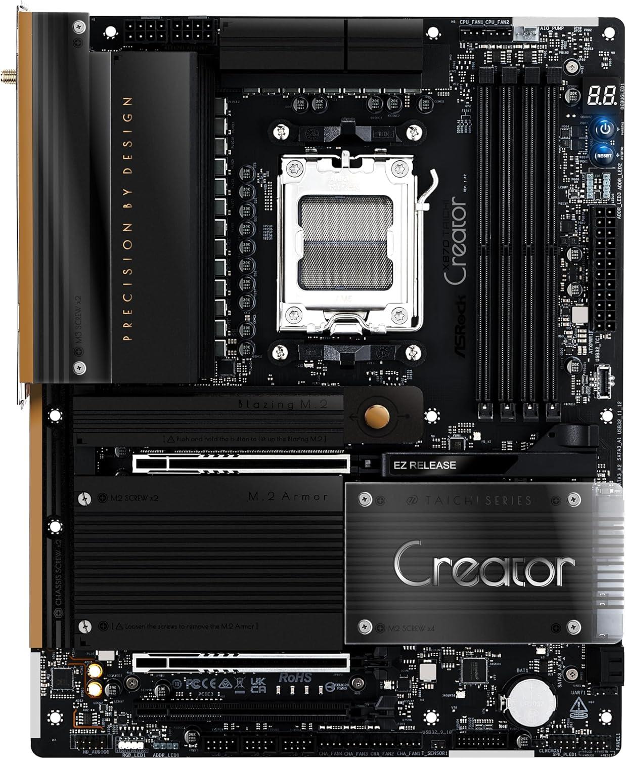 X870 TaichiCreator – Specifications, Performance, Price History & Gallery