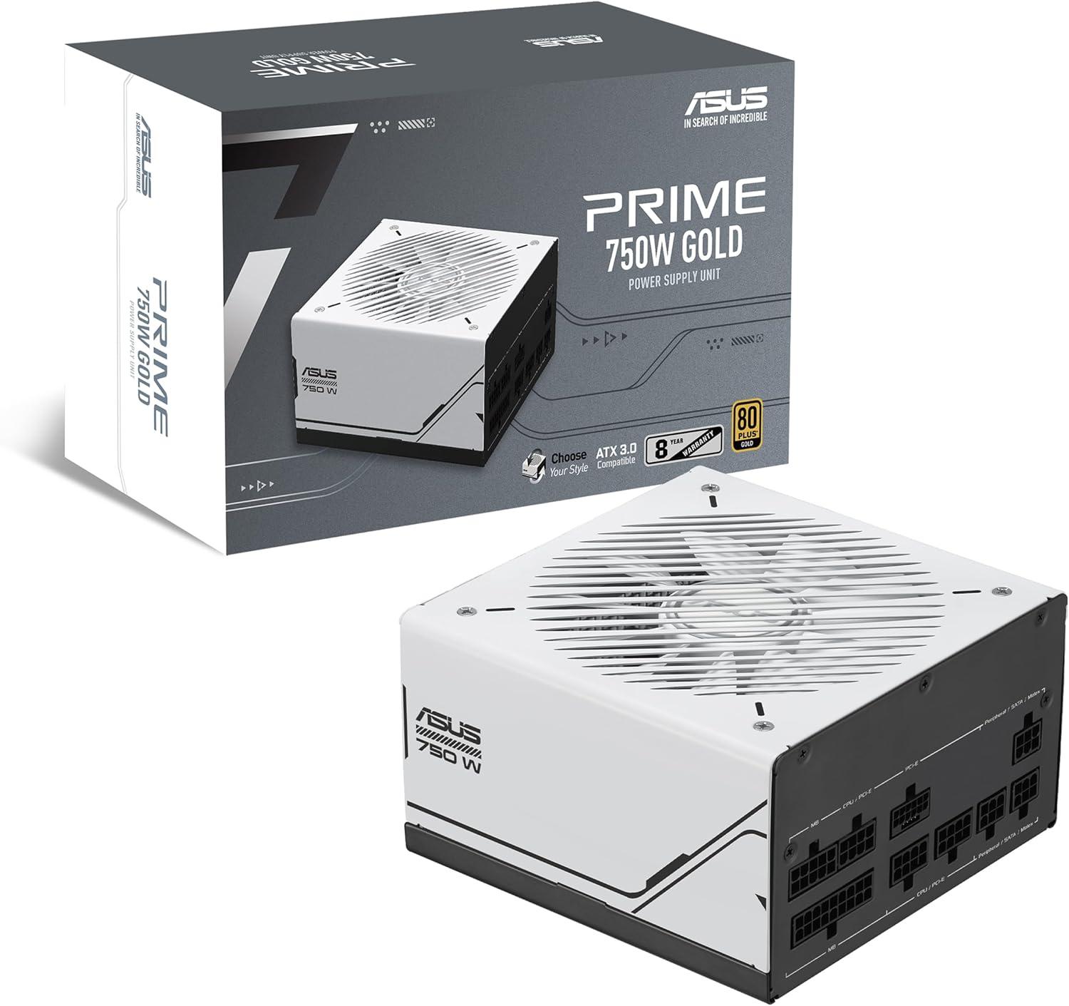 ASUS Prime 850W Gold – Specifications, Performance, Price History & Gallery